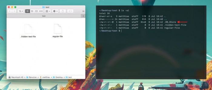 「macOS Sierra」ではFinderで「.DS_Store」ファイルが生成されなくなるかも？