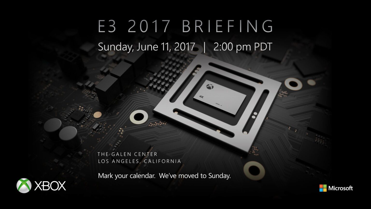 Microsoft、次期「Xbox One」の「Project Scorpio」を6月11日に発表へ E3の直前に単独イベントを開催