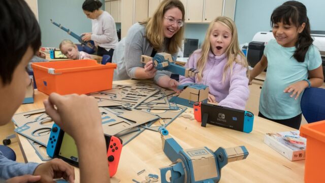 任天堂、米国の小学校に｢Nintendo Labo｣を配布 科学・工学・数学などSTEAM教育に生かす